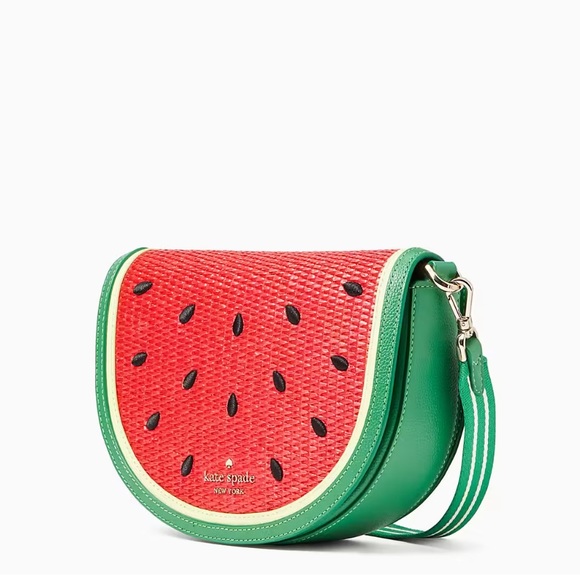 kate spade | Bags | Kate Spade Watermelon Luna Crescent Crossbody Bag ...